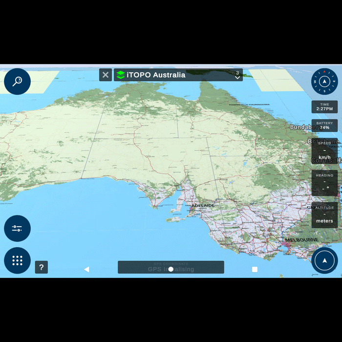 3DX iTopo maps- Australia (free)